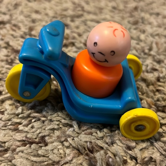 Fisher-Price | Toys | Vintage Fisherprice Little People Blue Playground ...